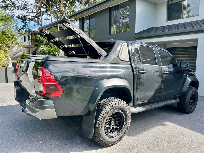 Toyota Hilux (Rogue) Gas Strut Tub Rack – Triple M Tub Racks